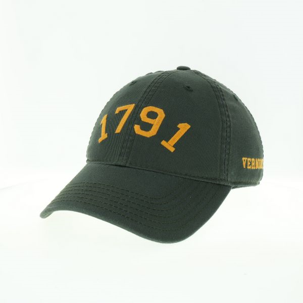 Legacy Arched 1791 Relaxed Twill Hat | The UVM Bookstore